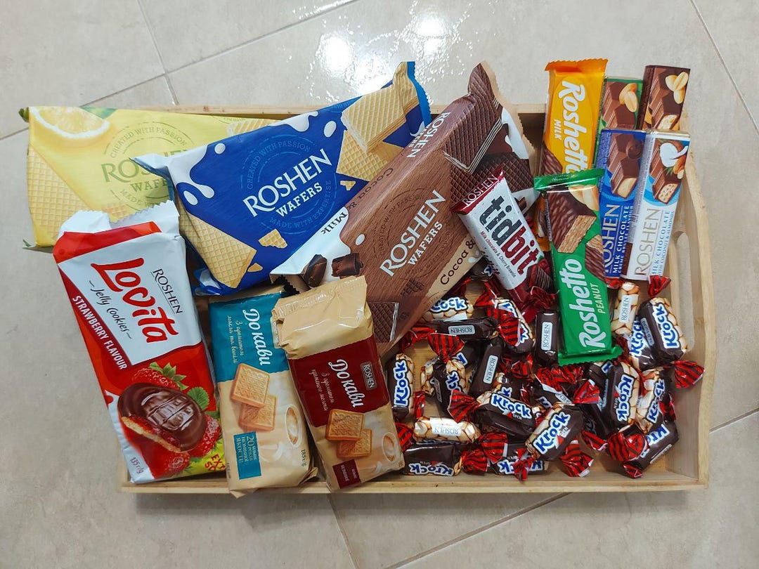 Ukrainian Candy Large Box – 1.5 Kg Sweets From Ukraine With Love ...