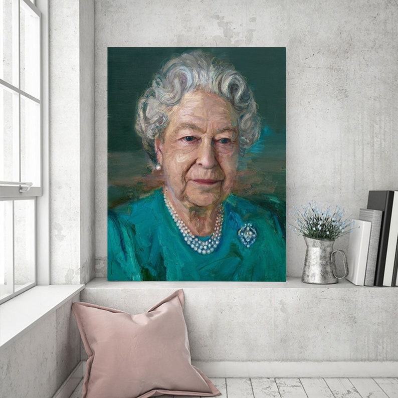Rip Queen Elizabeth II Poster Designed & Sold By Elizabeth Cox