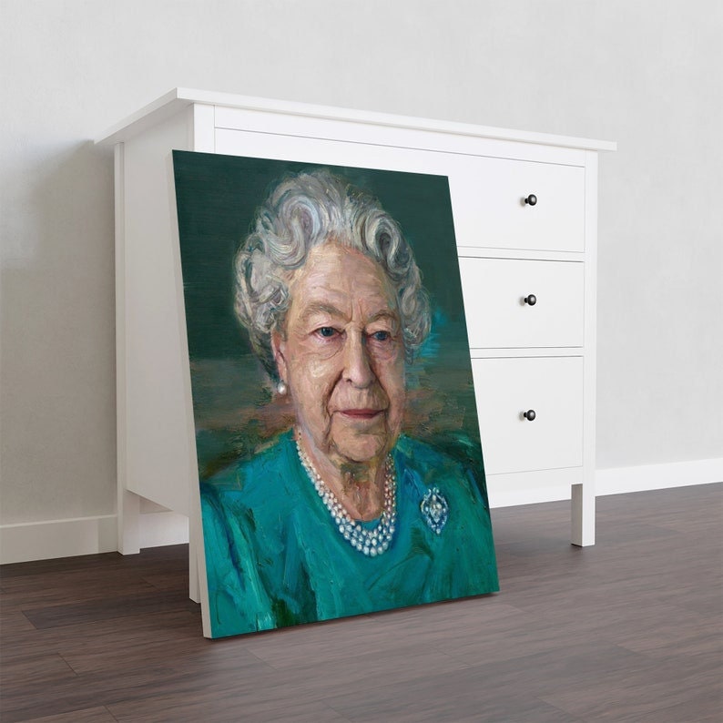 Rip Queen Elizabeth II Poster Designed & Sold By Elizabeth Cox