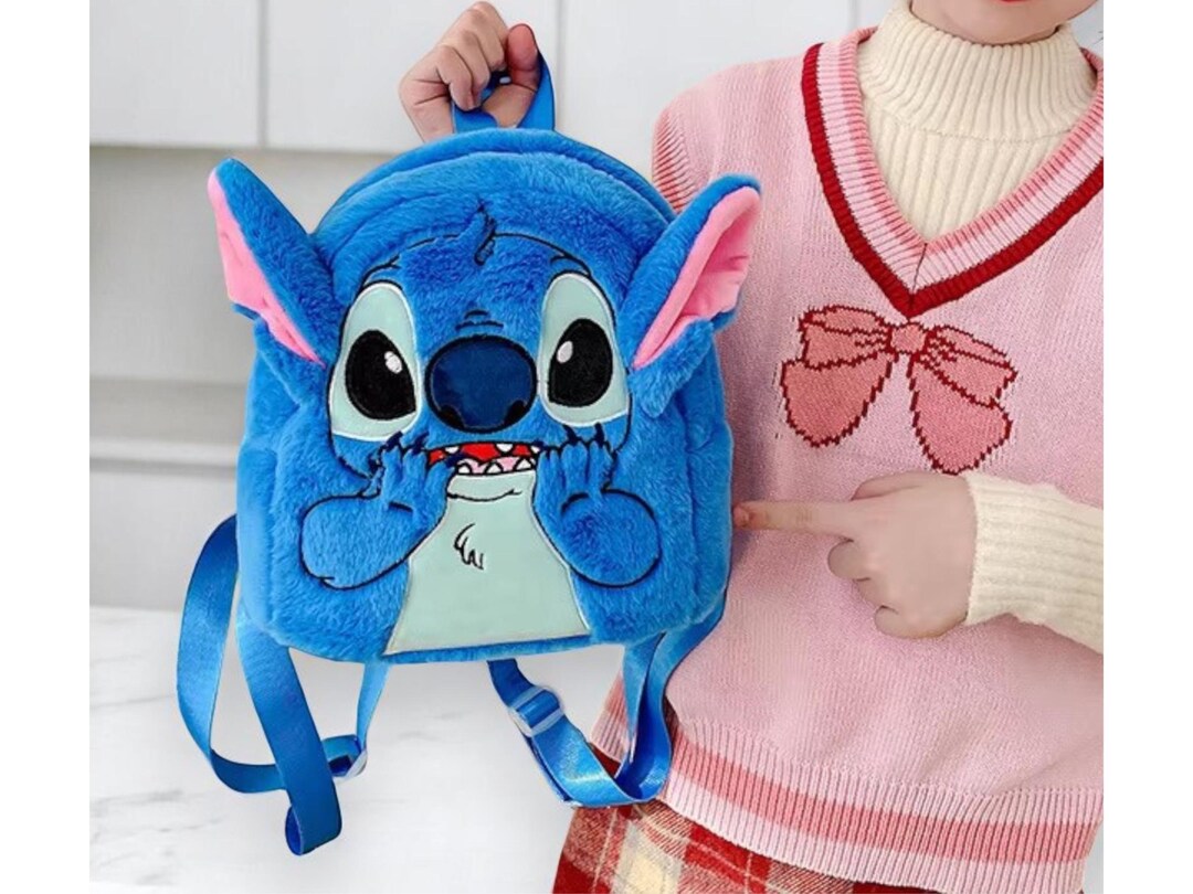 Stitch Plush New Disney Backpack, Cartoon Fashion 3d Mini Women's ...