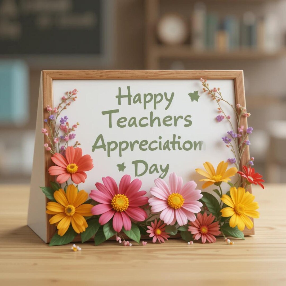 Teacher Appreciation Day Card Digital Instant Printable - Etsy