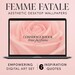 Femme Fatale Aesthetic Desktop Wallpapers – Empowering Digital Art Set ...