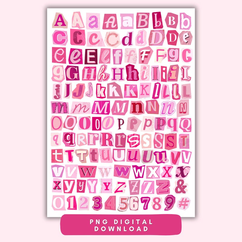 Ransom Valentine Letters - Etsy UK