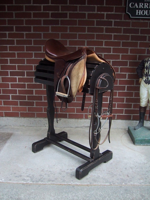 English and Western Saddle Stand - Etsy