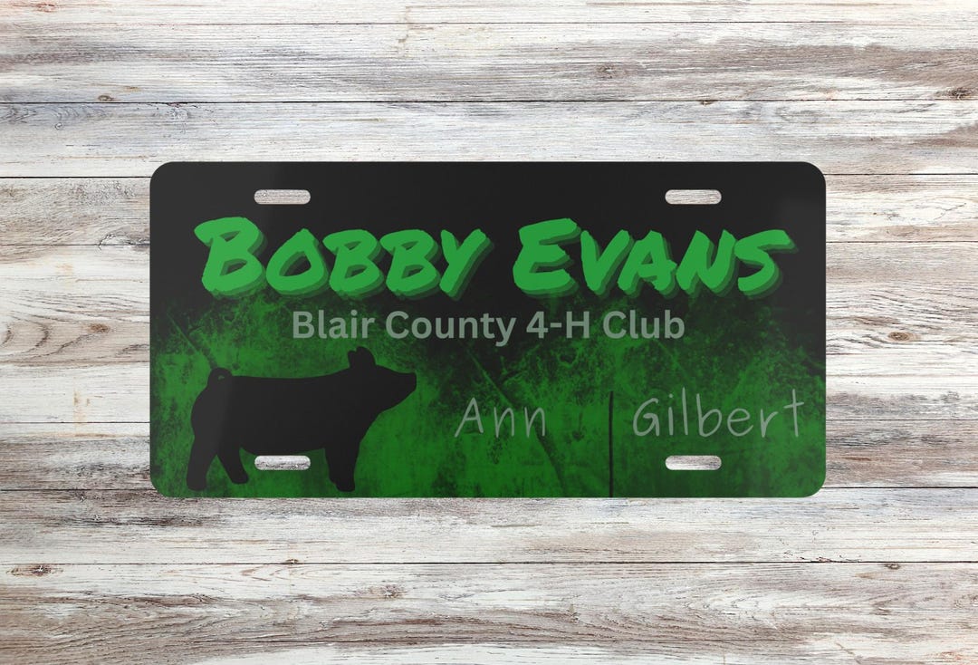 Customizable Stock Show Stall Sign, Barn Stall Sign, Gift for 4-H and ...