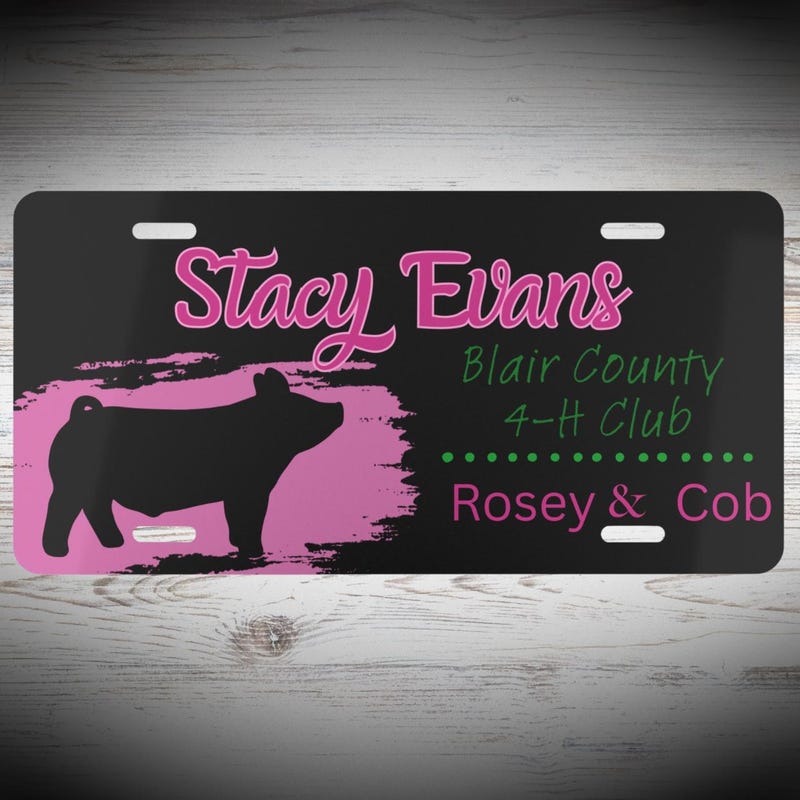 Custom Metal Ffa Show Sign - Etsy