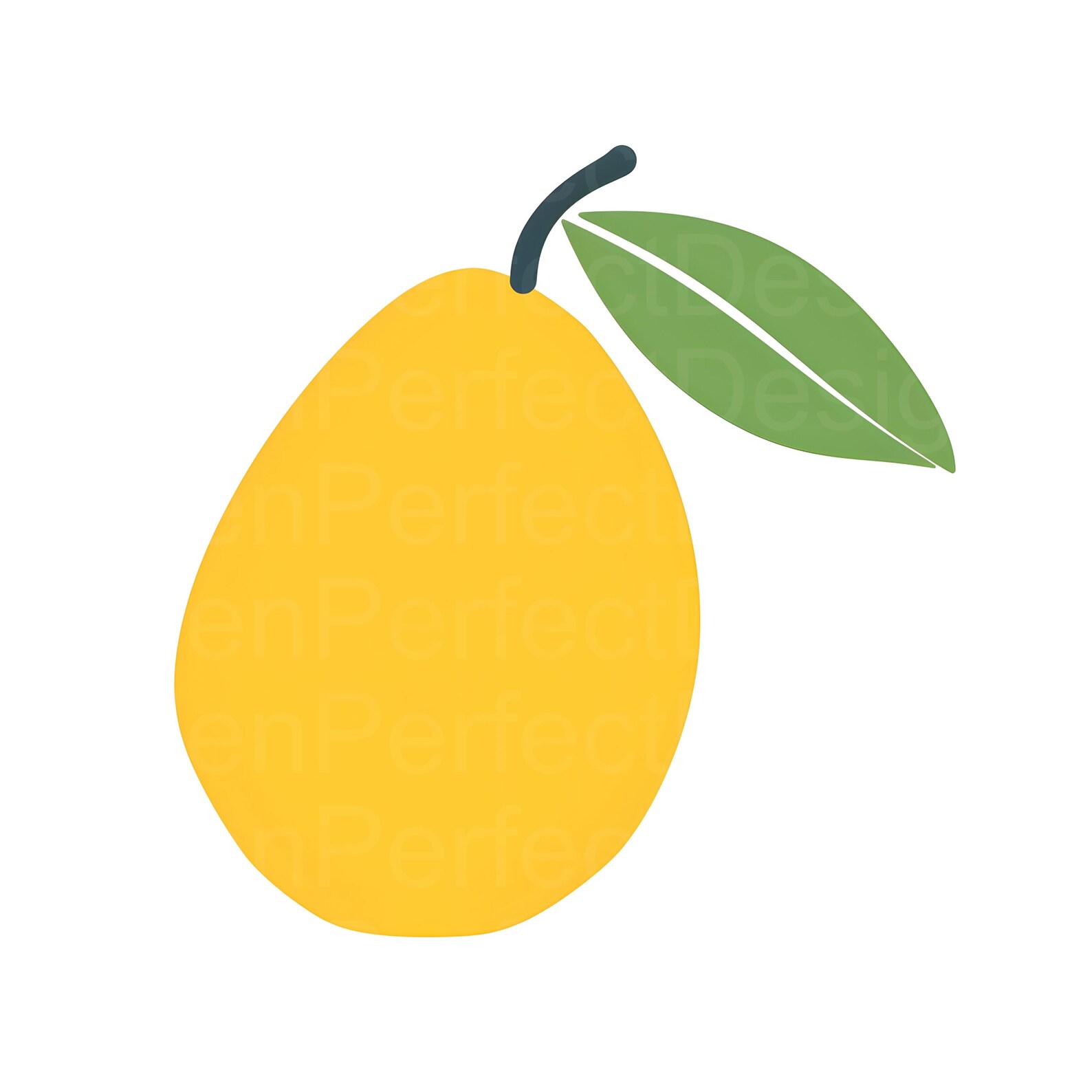 Mango SVG Clipart, Tropical Fruit SVG for Cricut and Crafts - Etsy