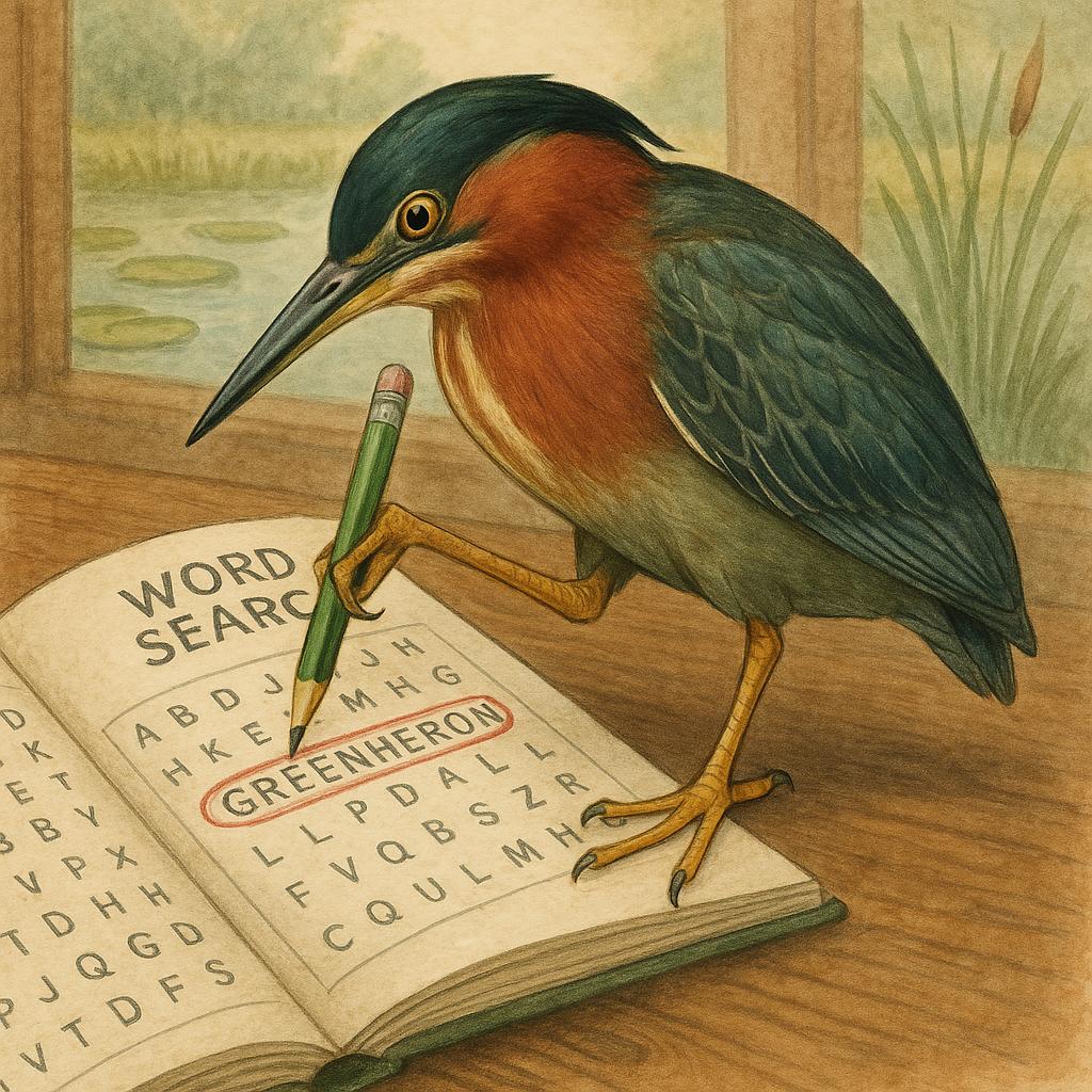 North American Birds Word Search Large Print_puzzles 141-160 - Etsy