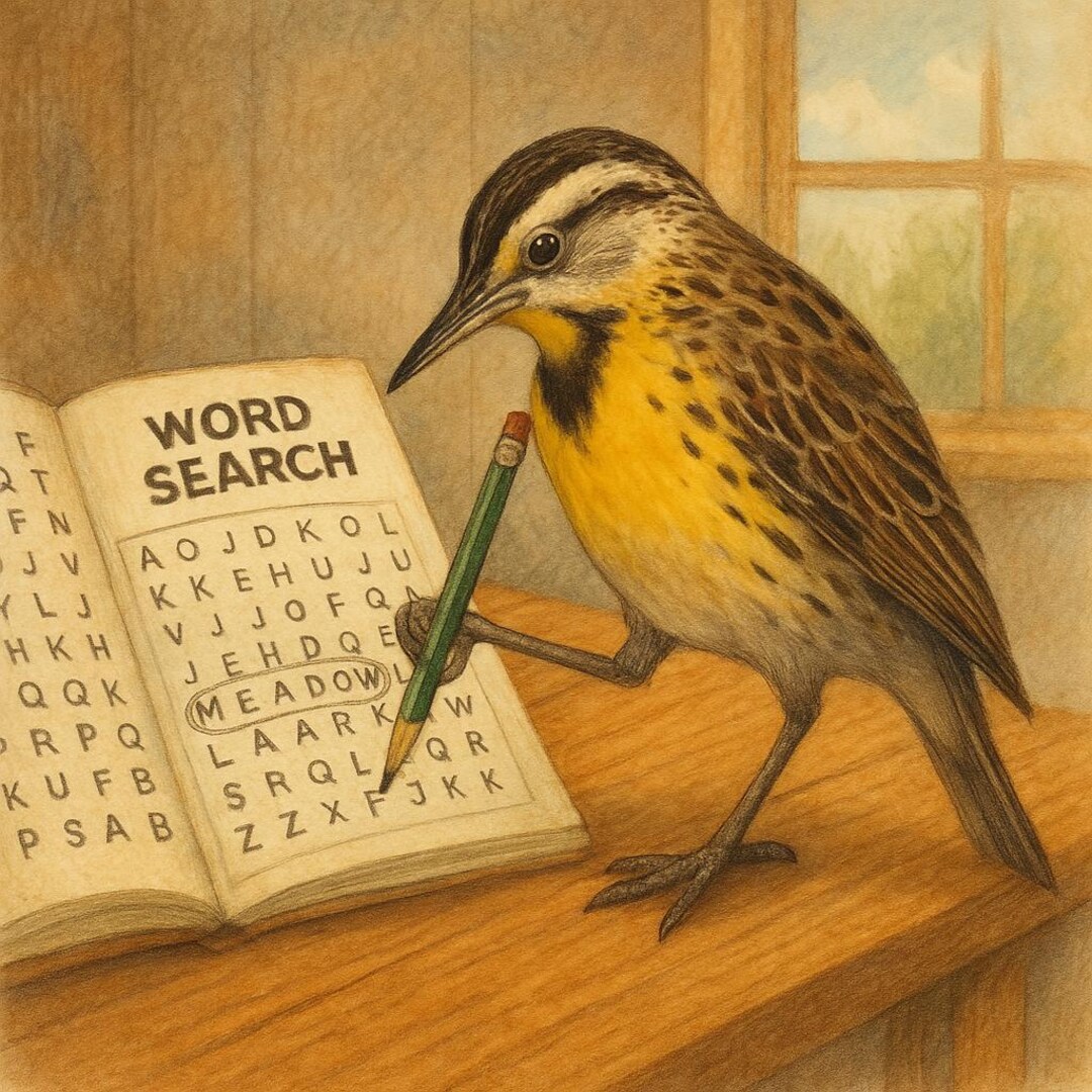 North American Birds Word Search Large Print_puzzles 141-160 - Etsy