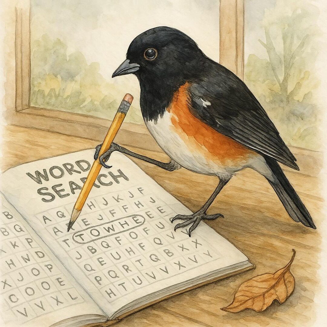 North American Birds Word Search Large Print_puzzles 81-100 - Etsy