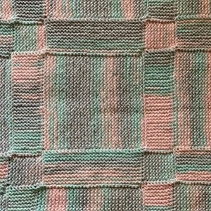 Reversible Baby Blanket Pattern, Knitting Blanket Patterns, Cozy Baby ...