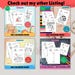 Mini Space Coloring Book: Foldable Galaxy Adventure (PDF Printable A4 ...