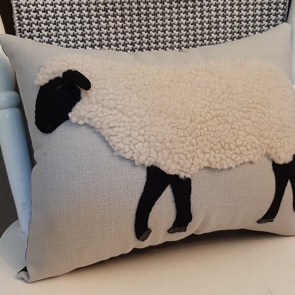 Sheep Pillow - Etsy