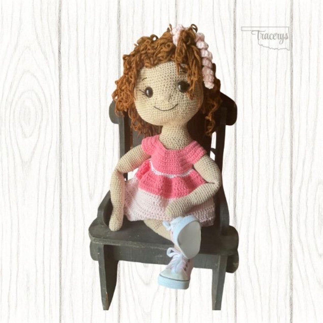 Handmade Custom Crochet Doll – Personalized Gift | One-of-a-kind ...