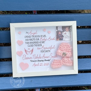 Infant Loss Shadow Box Memorial Custom Infant Loss Keepsake - Etsy