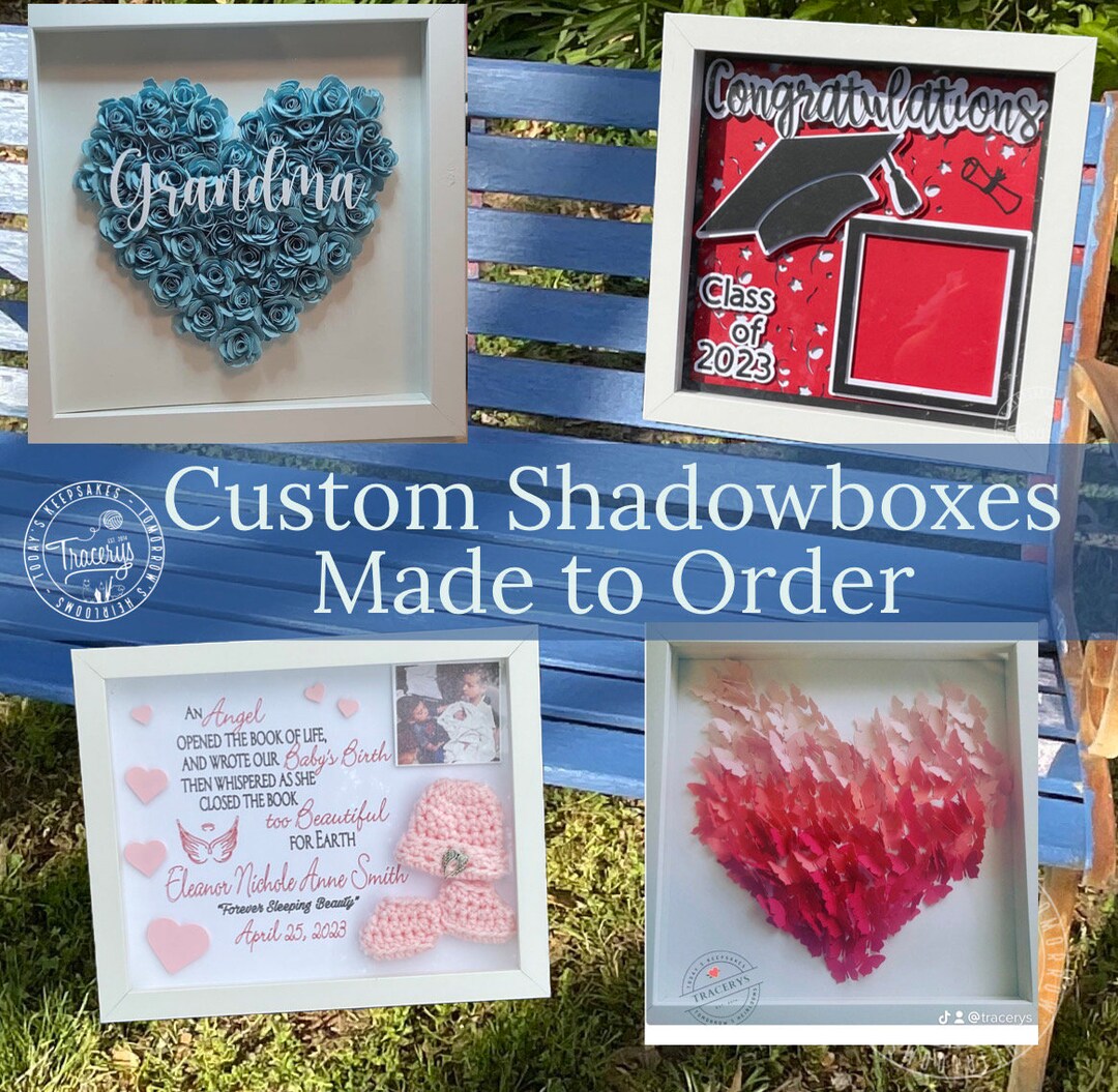Custom Loss Shadow Box, Custom Loss Keepsake, Loss Memorial - Etsy Custom Loss Shadow Box, Custom Loss Keepsake, Loss Memorial - Etsy