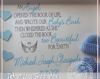 Infant Loss Shadow Box - Etsy