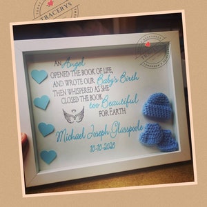 Infant Loss Shadow Box Memorial Custom Infant Loss Keepsake - Etsy