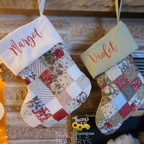 Christmas Stockings in Handmade - Etsy