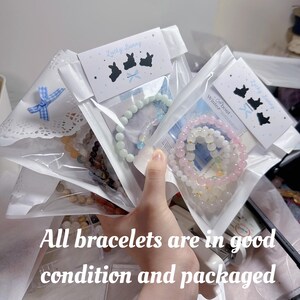 Crystal Bracelet Surprise Box – Handmade Gemstone Stackable Set ...