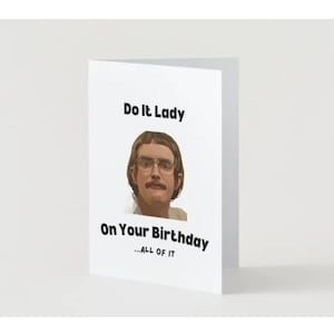 Do It Lady Birthday Card 5x7 | Viral Tiktok Meme | Digital Download PDF ...