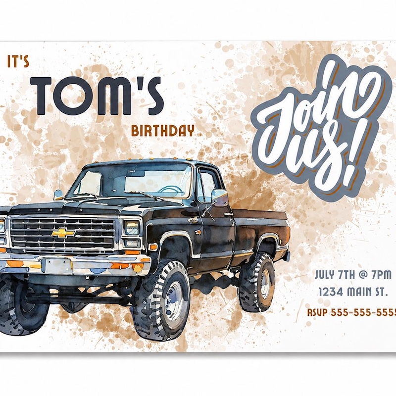Chevy Trucks Banner - Etsy