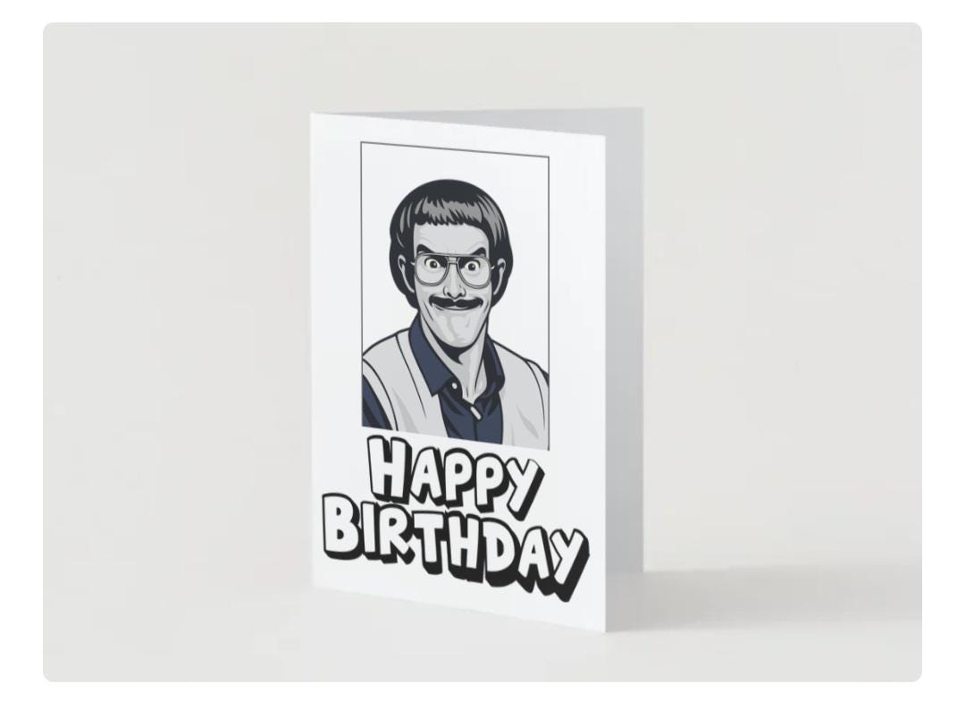 Chit Evil Face Birthday Card: Viral Tiktok Meme (digital Download) - Etsy