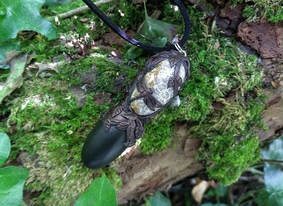 Creating Illusions Shiva Lingam and Fossil Coral Dragonfly | Etsy
