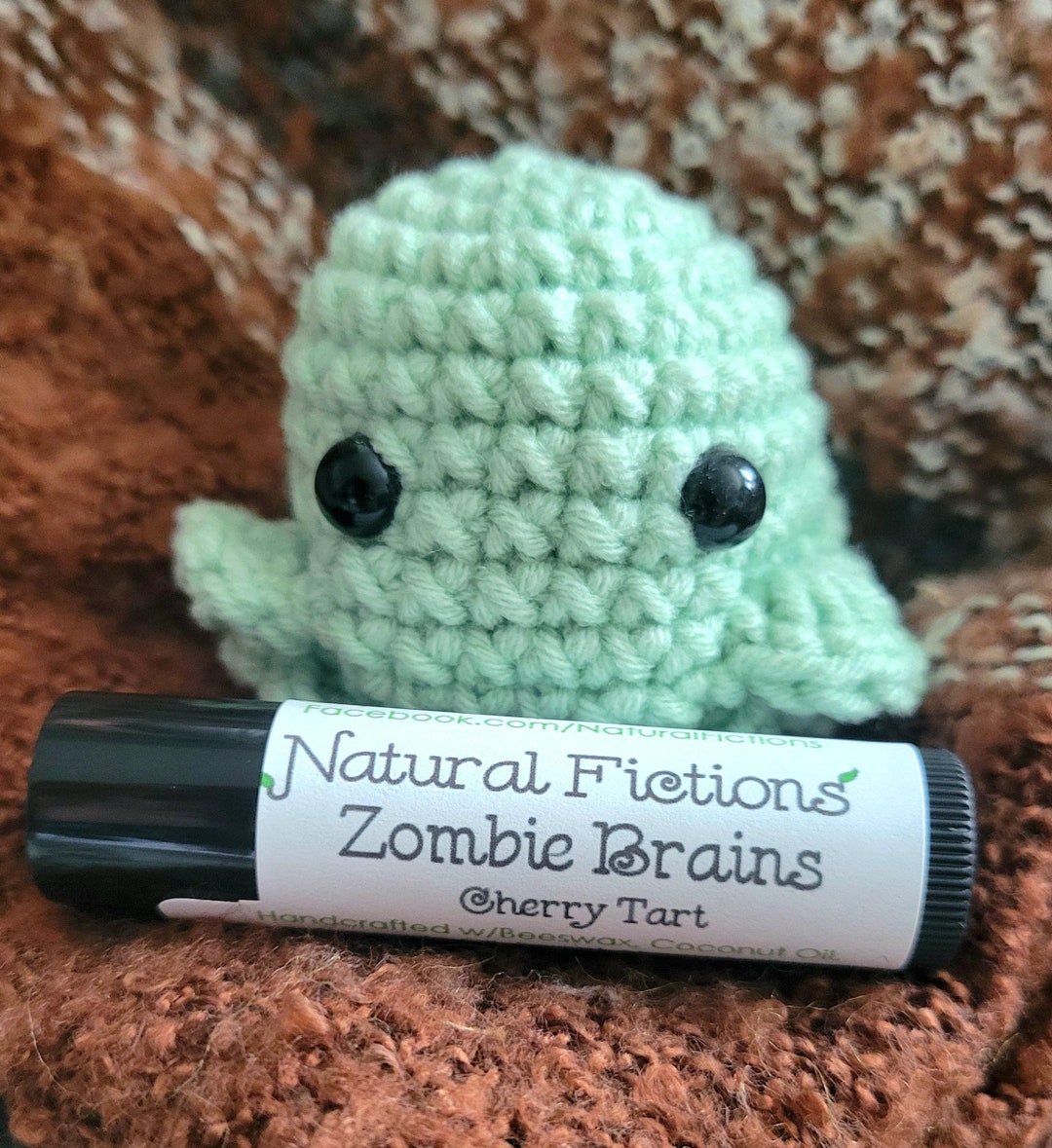 Zombie Brains Lip Balm Beeswax Lip Balm, Cherry, Tart, Sugar Cookie ...