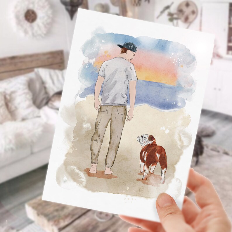 Card Commission Greeting Card Made to Order Aesthetic Custom - Etsy