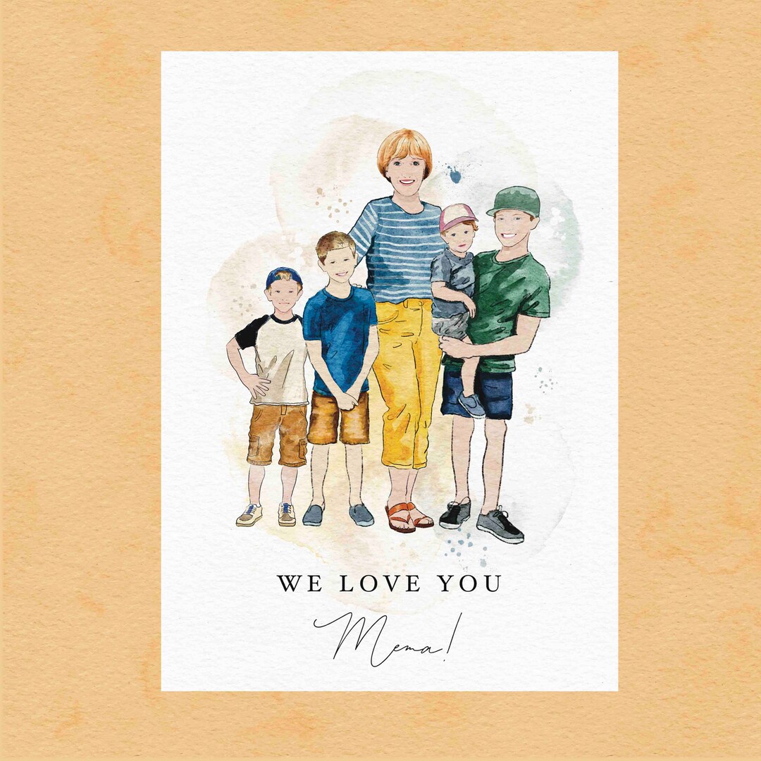 Card Commission, Greeting Card Made to Order, Announcements ...