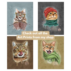 Fine Art Print, Cozy Bedroom Illustration, Rainy Day, Lazy Day 10x8 in ...