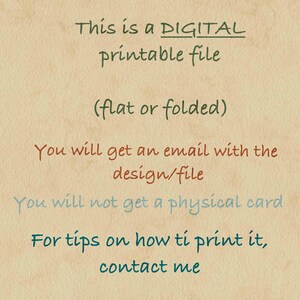 Card Commission Greeting Card Made to Order Aesthetic Custom - Etsy