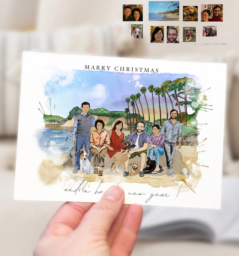 Card Commission, Greeting Card Made to Order, Announcements ...