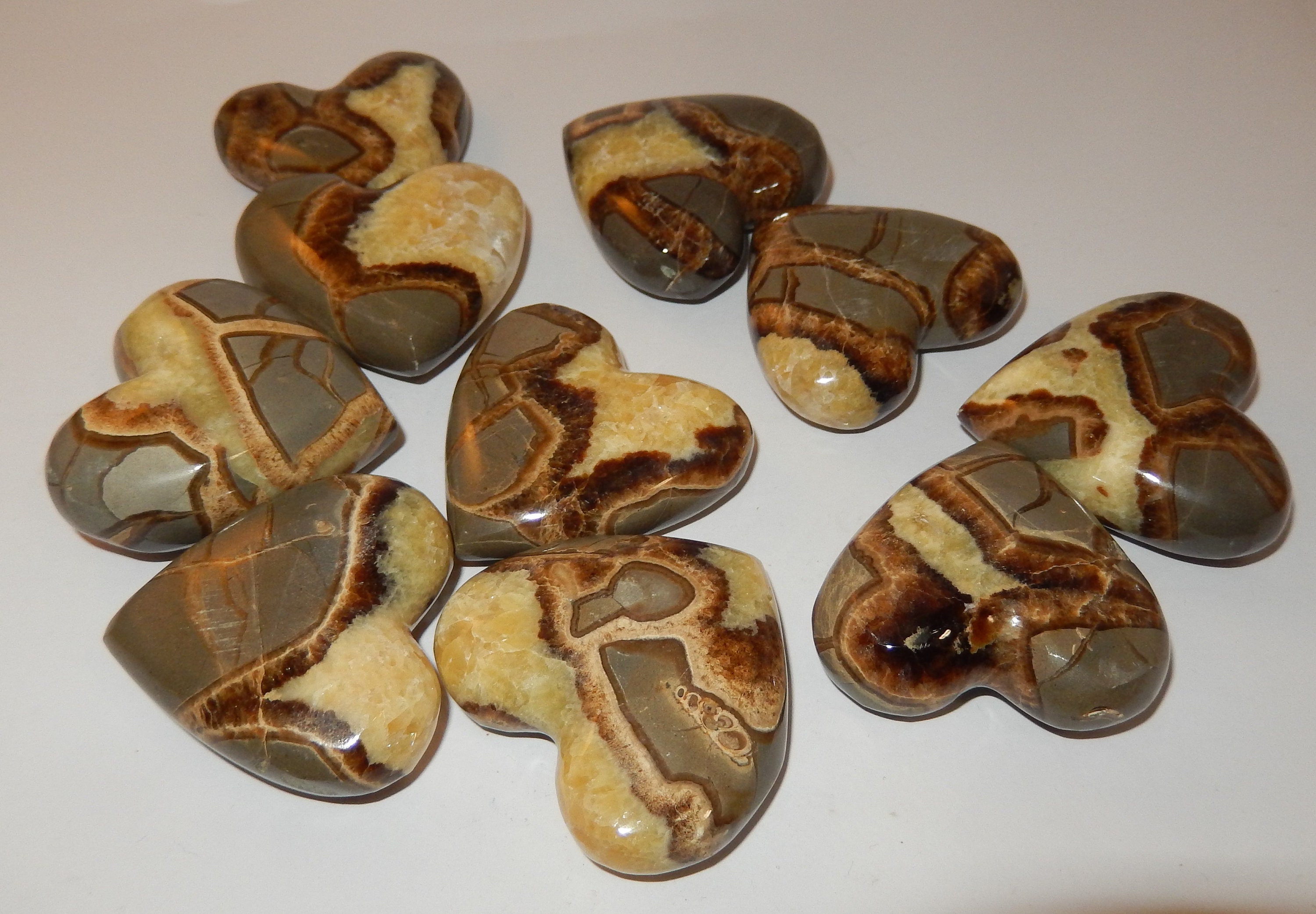 Septarian Nodule Heart | Etsy