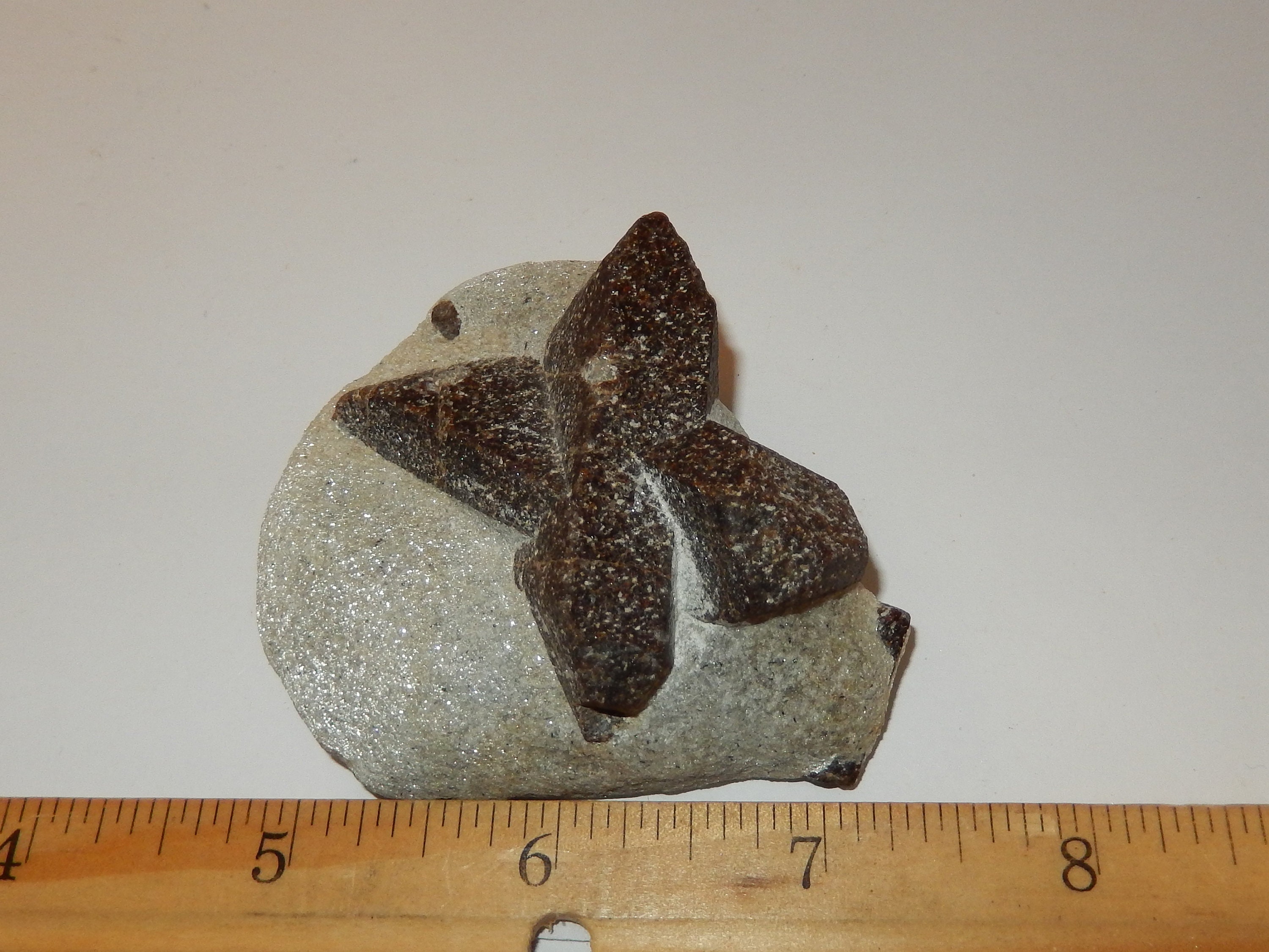 Staurolite fairy Cross Stone Extra Large | Etsy