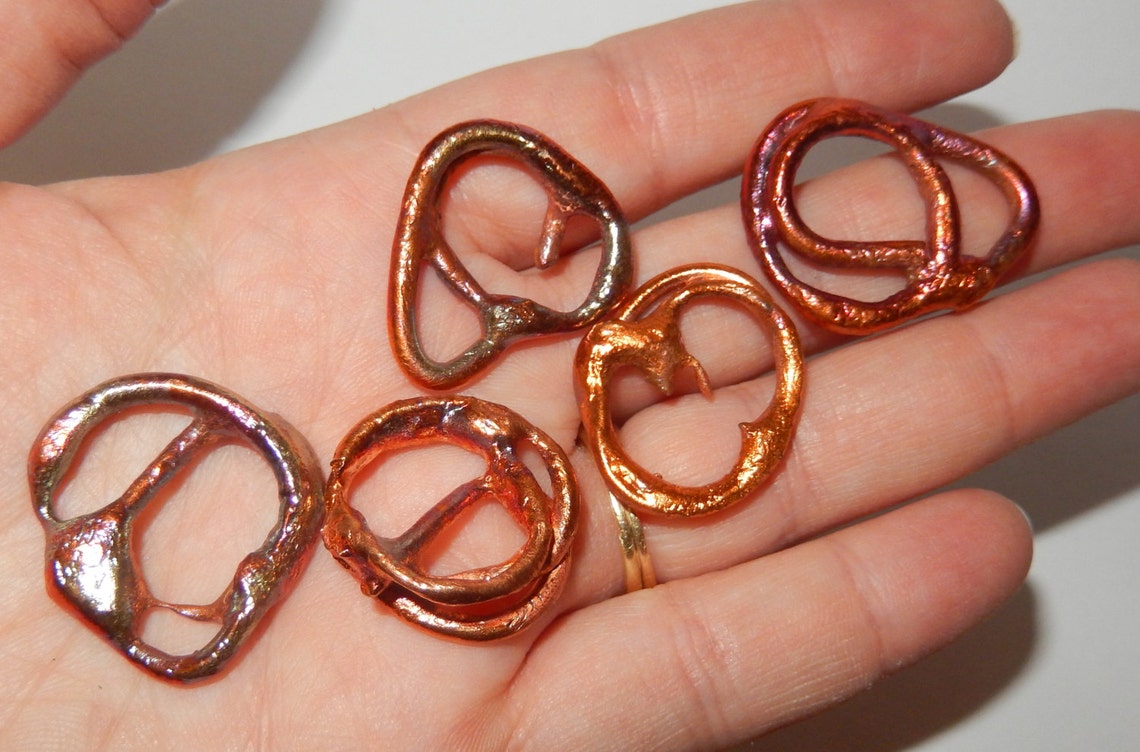 Copper Splash Swirl | Etsy