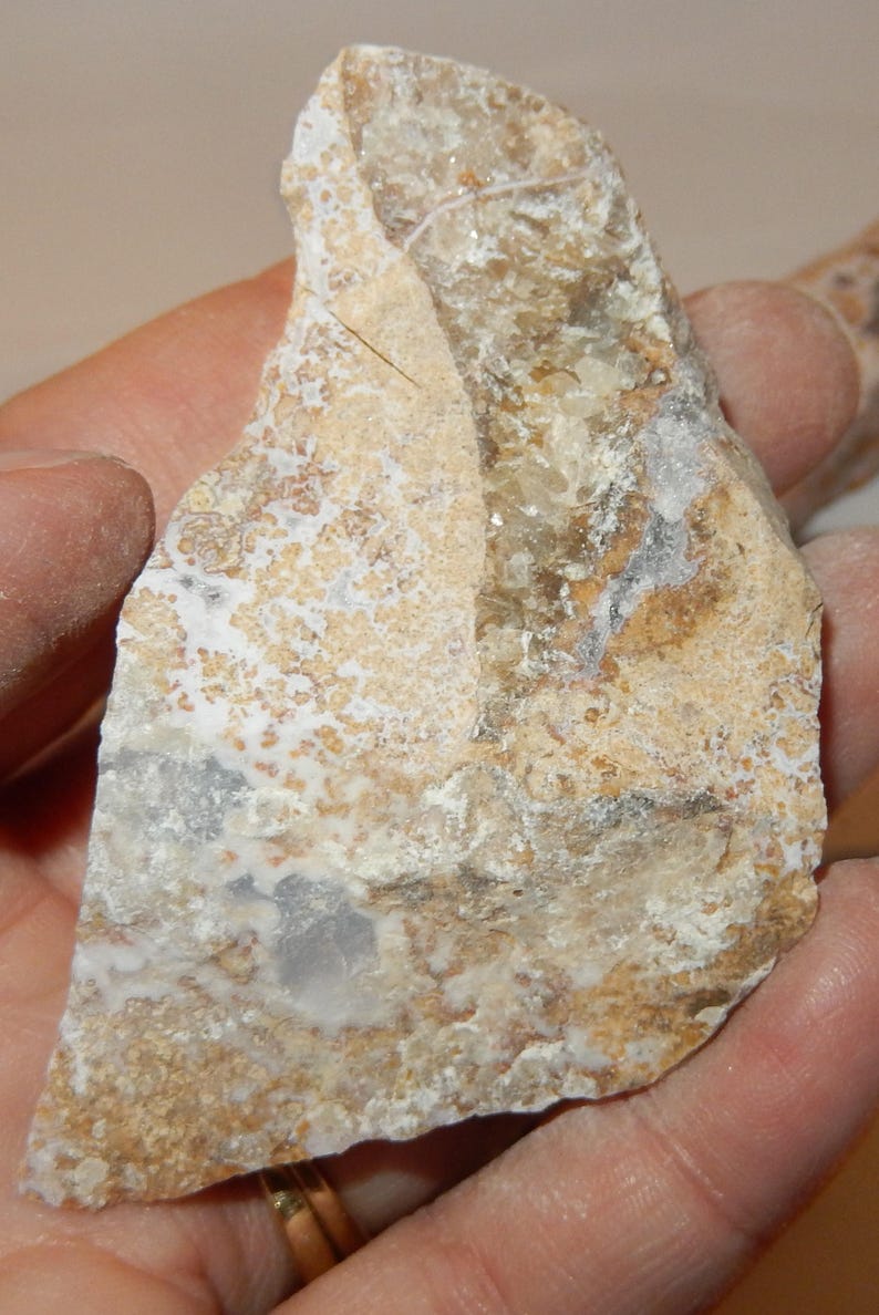 Butterfly Jasper a.k.a. Calico Jasper / with agate raw | Etsy