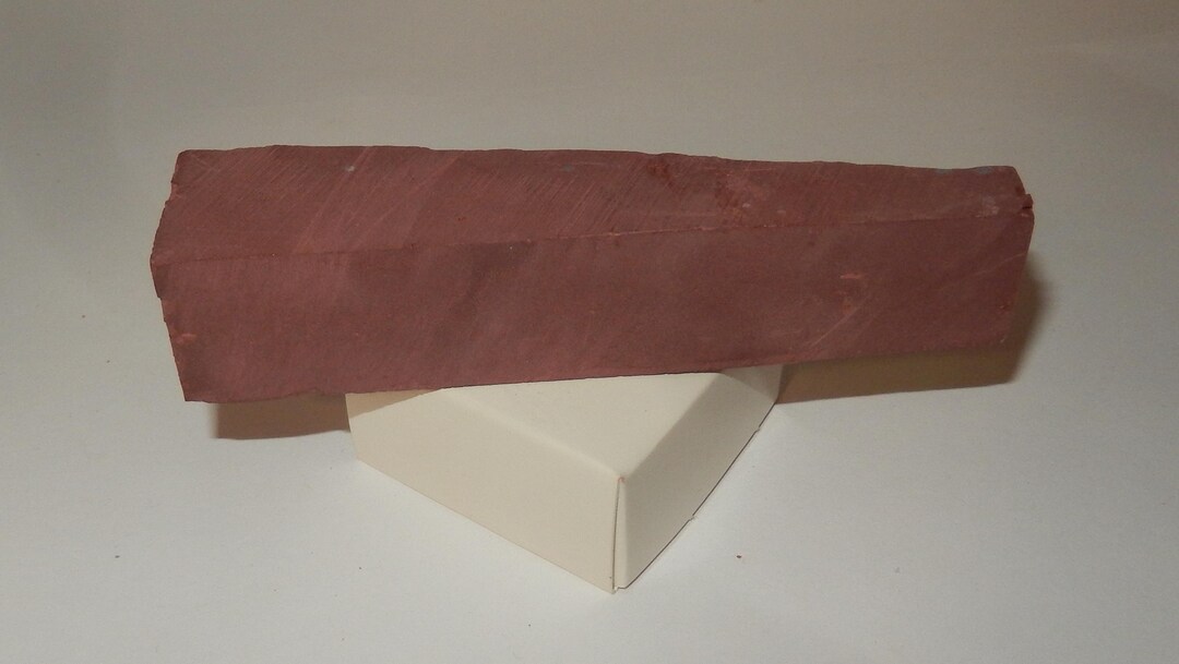 Red Pipestone - Rough Cut Chunk - Etsy