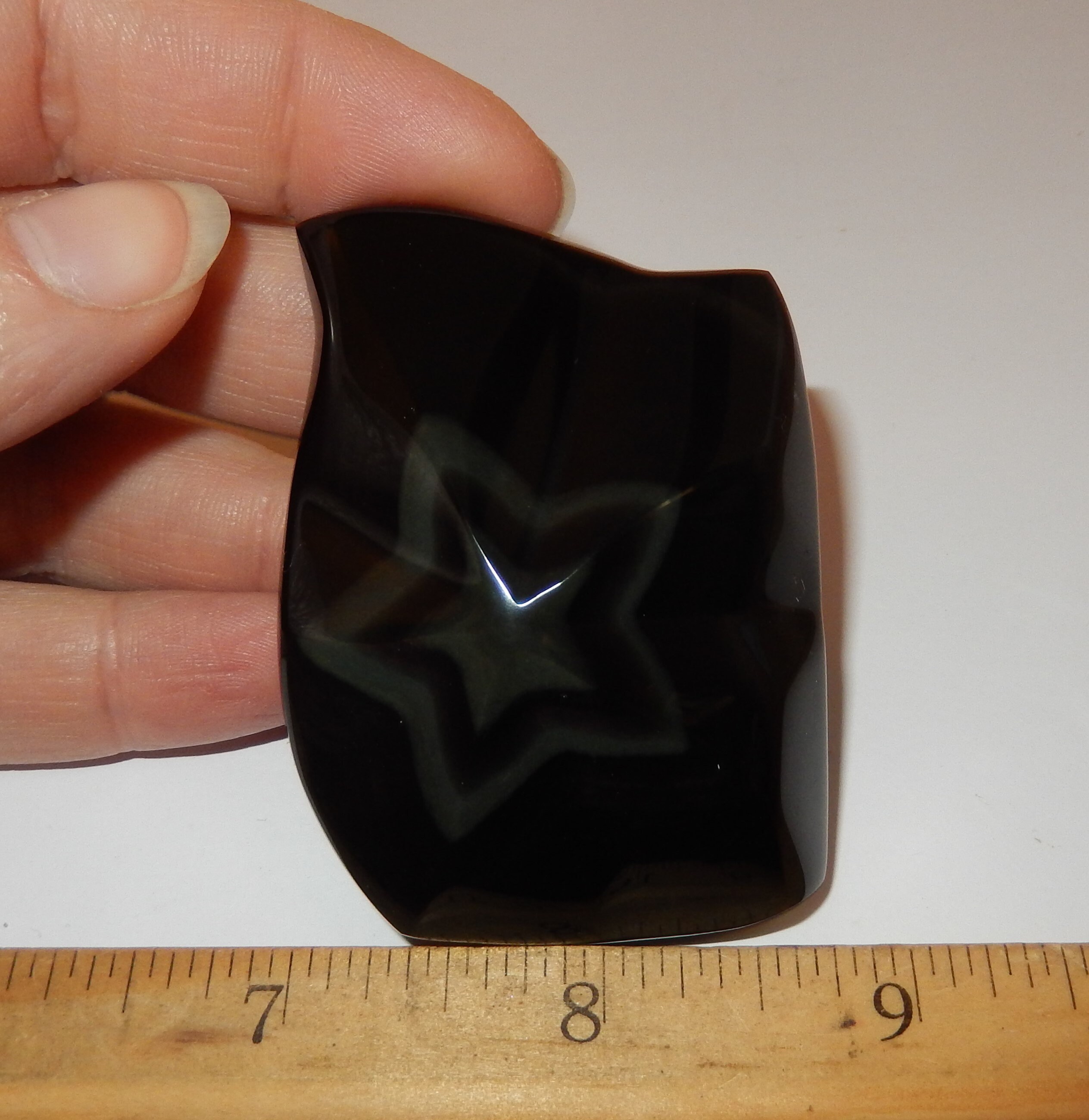 Rainbow Obsidian Star | Etsy