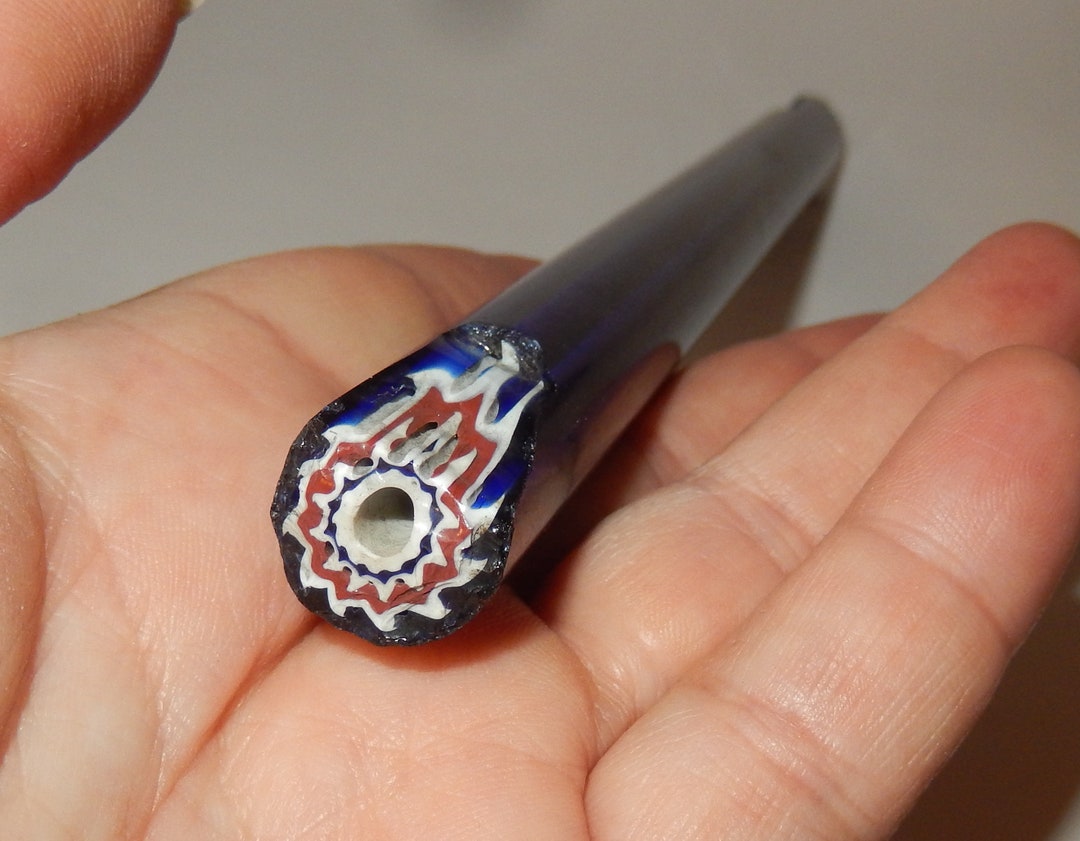 Chevron Glass 6 Layer (rare) Vintage Bead Cane - Etsy