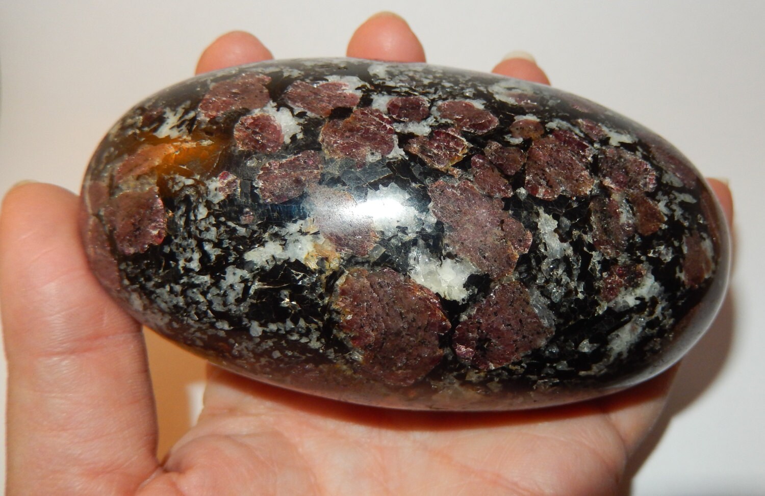 Large Ruby Spinel in Granite Shiva | Etsy