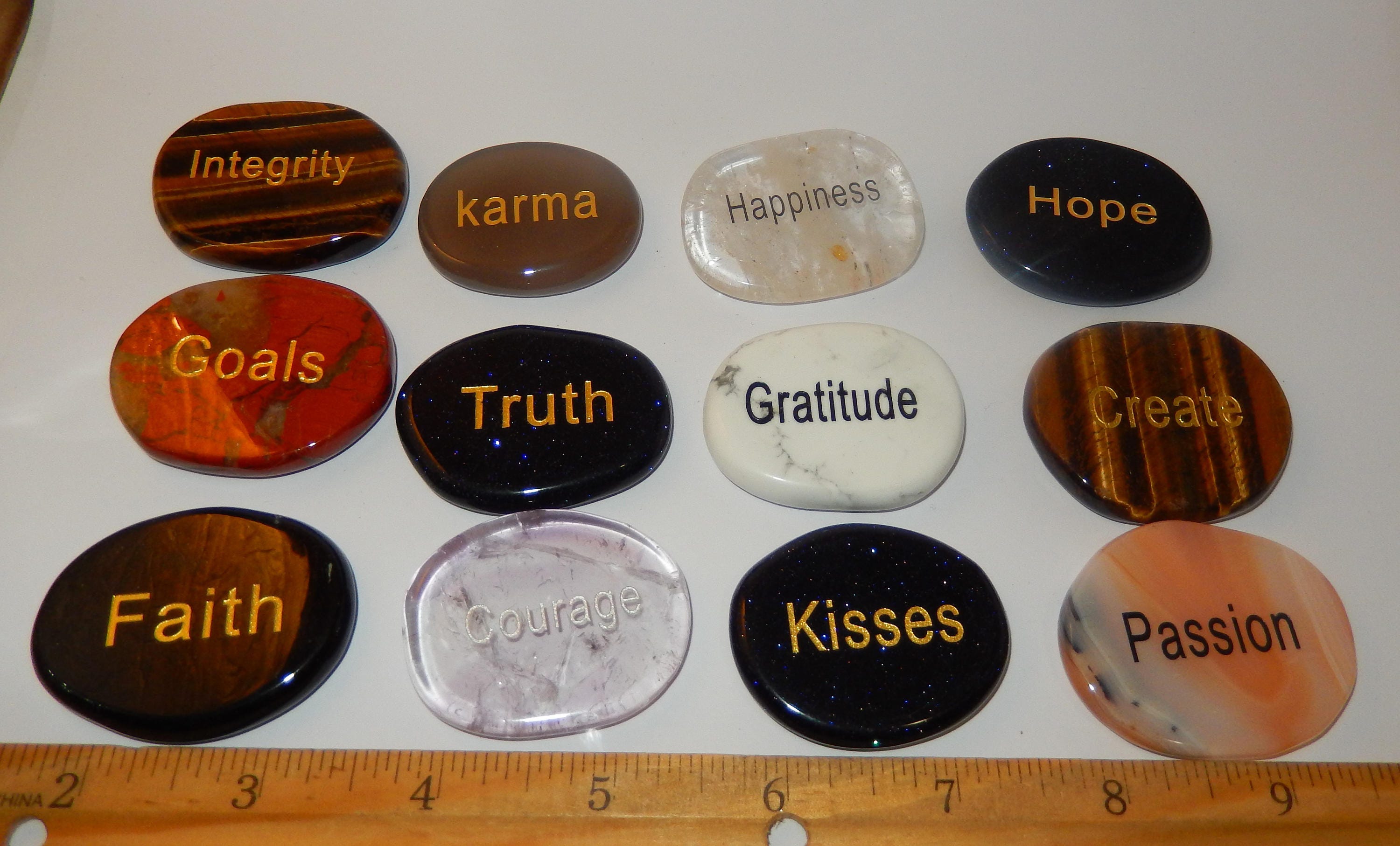 Word Stone flat grp 2 | Etsy