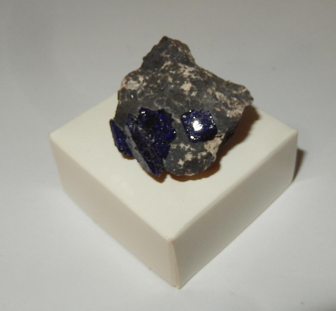 Azurite Crystal Cluster - Small - Etsy