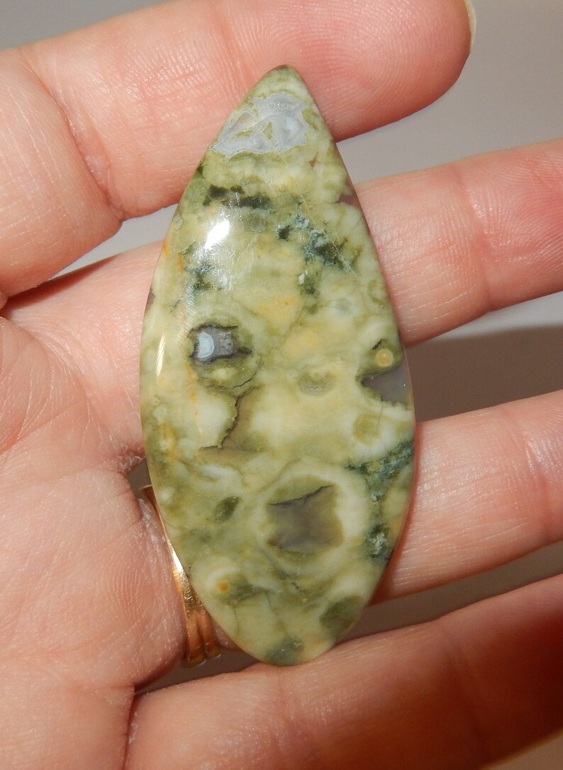Rainforest Jasper Cabochon - Etsy