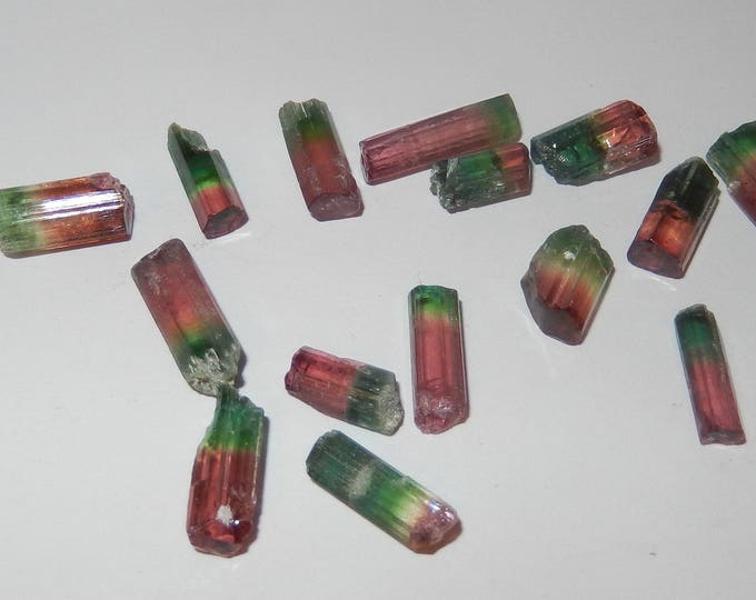 Watermelon Tourmaline Crystal- Small - Etsy