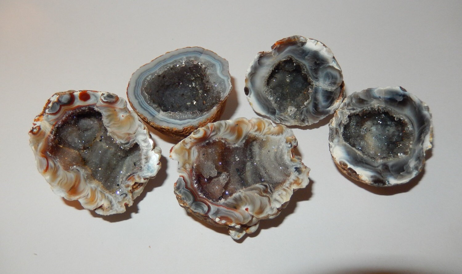 Agate Geode with Quartz | Etsy