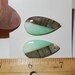 Chrysoprase & Labradorite Inlay Beads - 1 Pair - Etsy