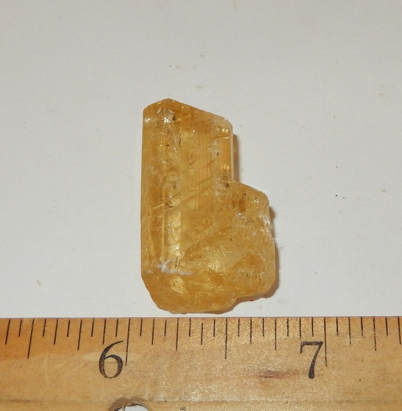 Scapolite crystal yellow/gold | Etsy