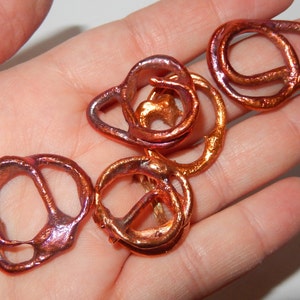 Copper Splash Swirl - Etsy